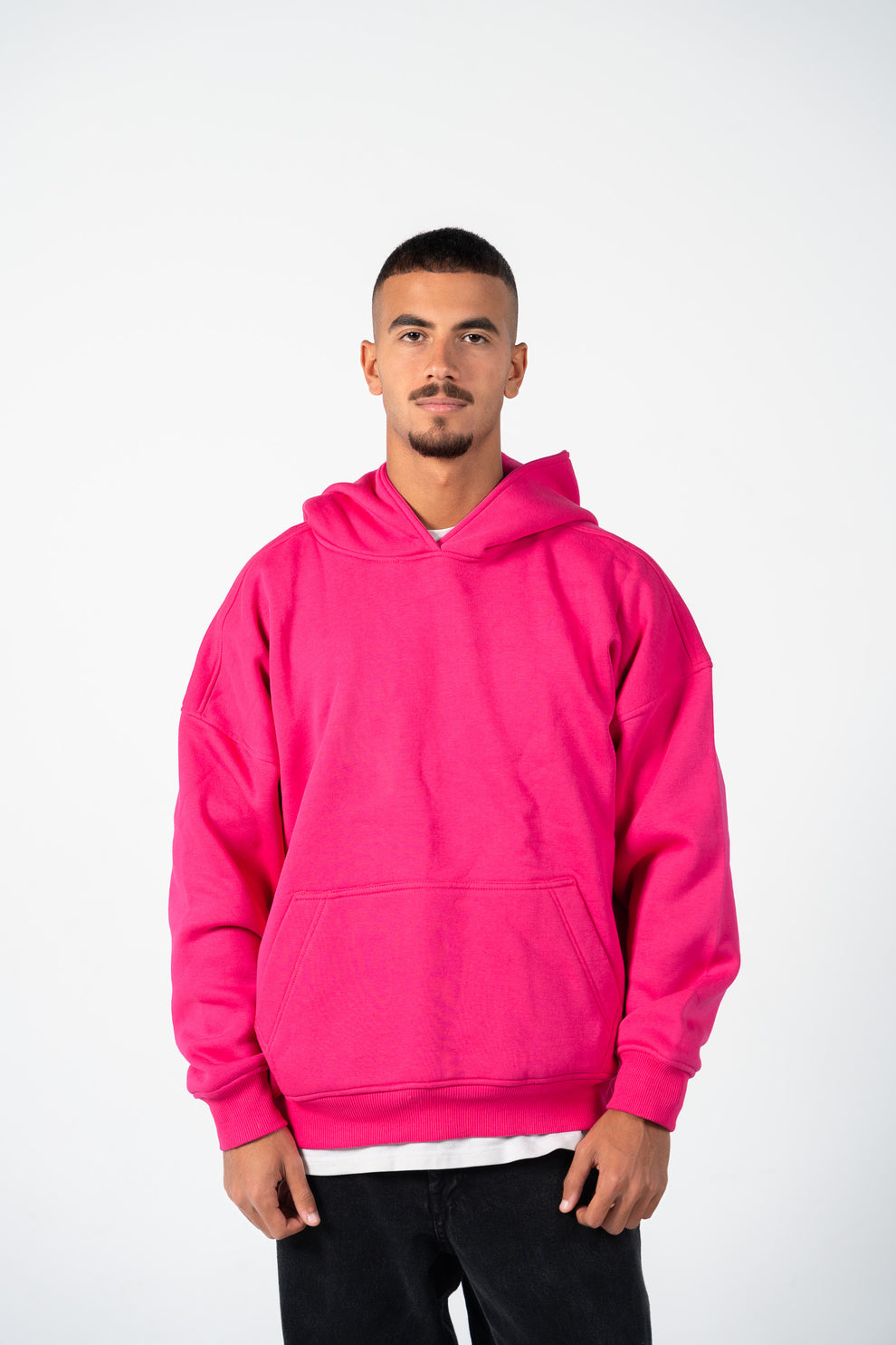 Ruby Star Pink Hoodie – Basic Stitches