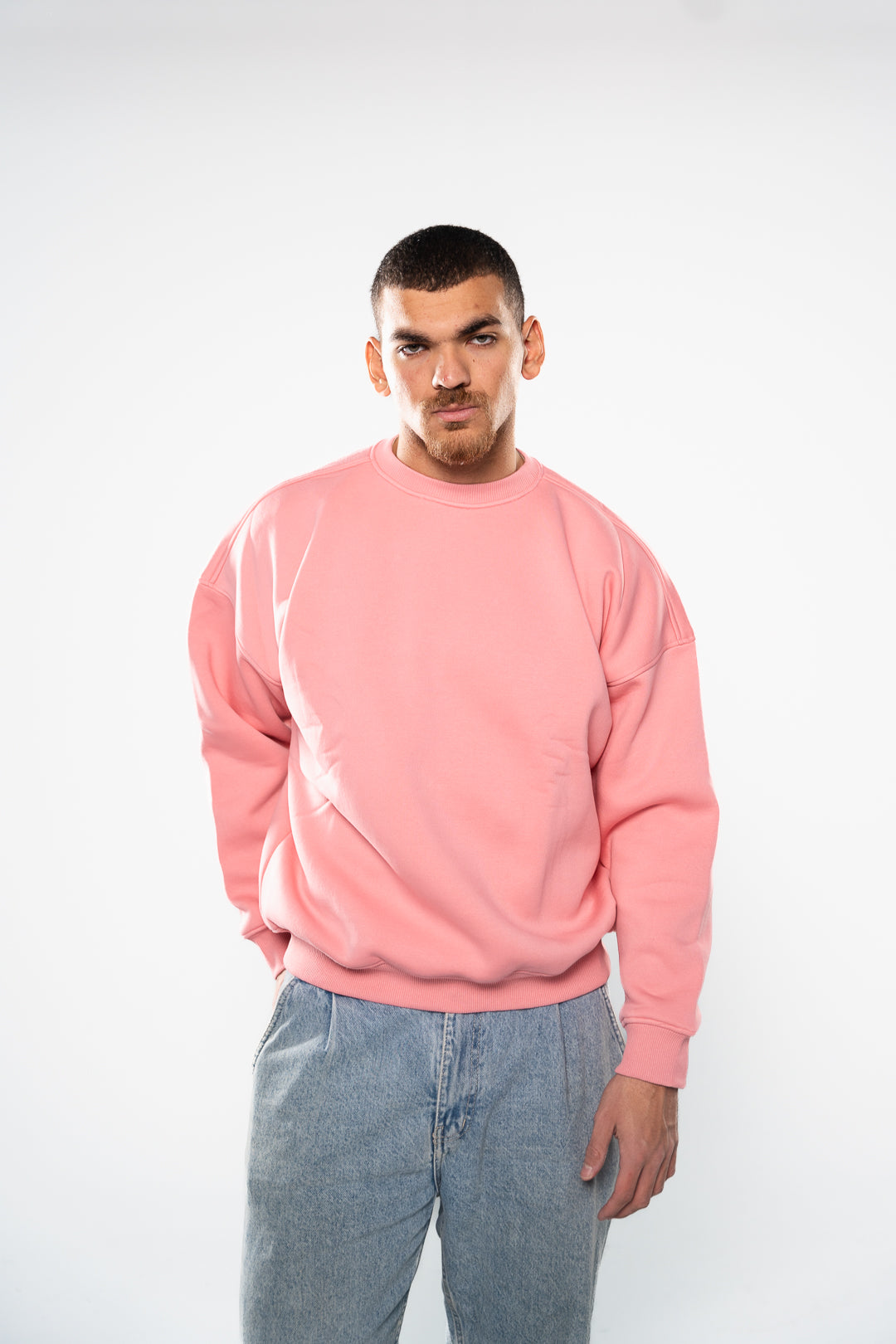 Pink 119 Crew-Neck – Basic Stitches