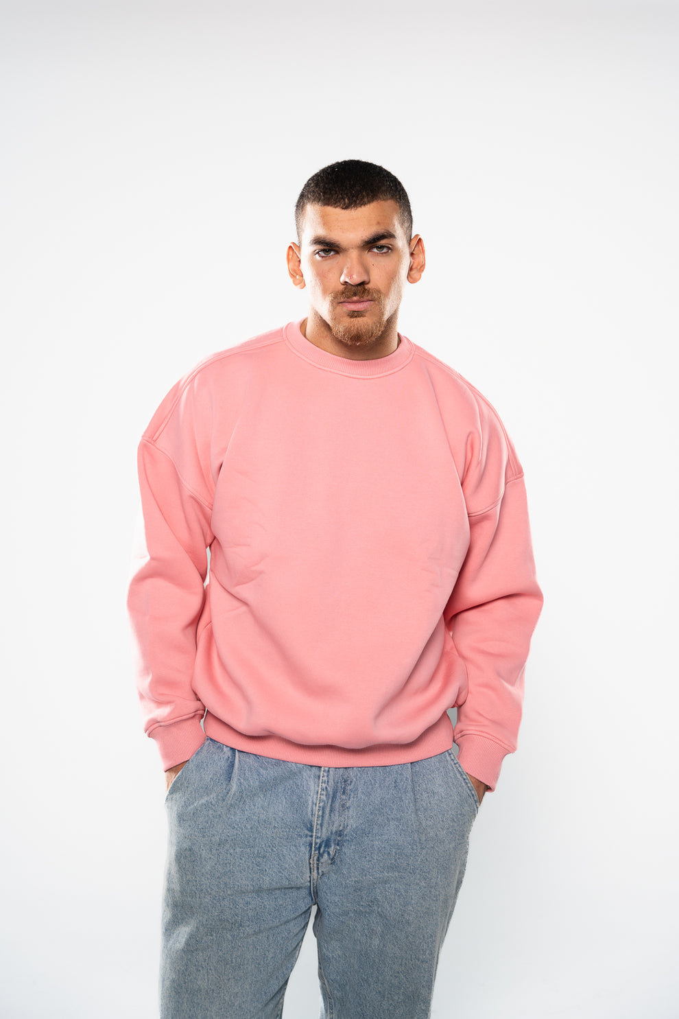 Pink 119 Crew-Neck – Basic Stitches