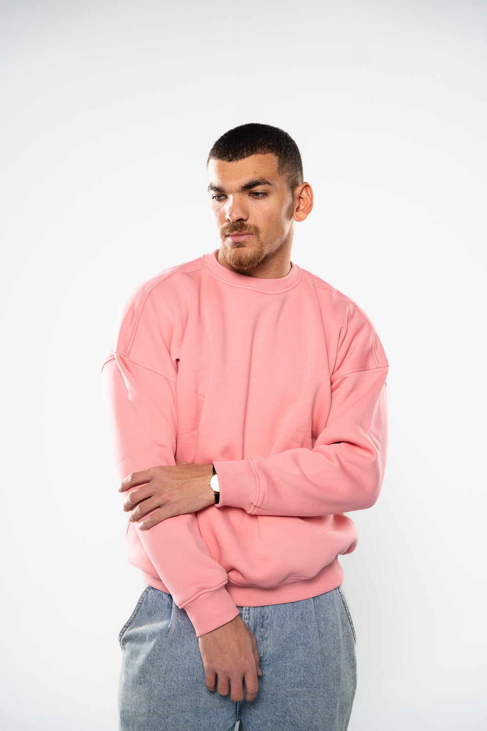 Pink 119 Crew-Neck – Basic Stitches