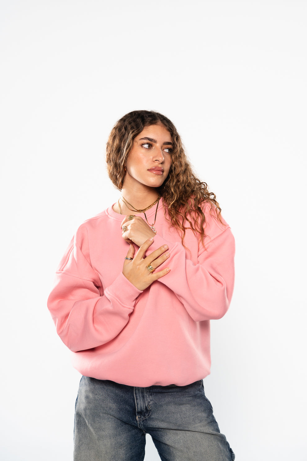 Pink 119 Crew-Neck – Basic Stitches